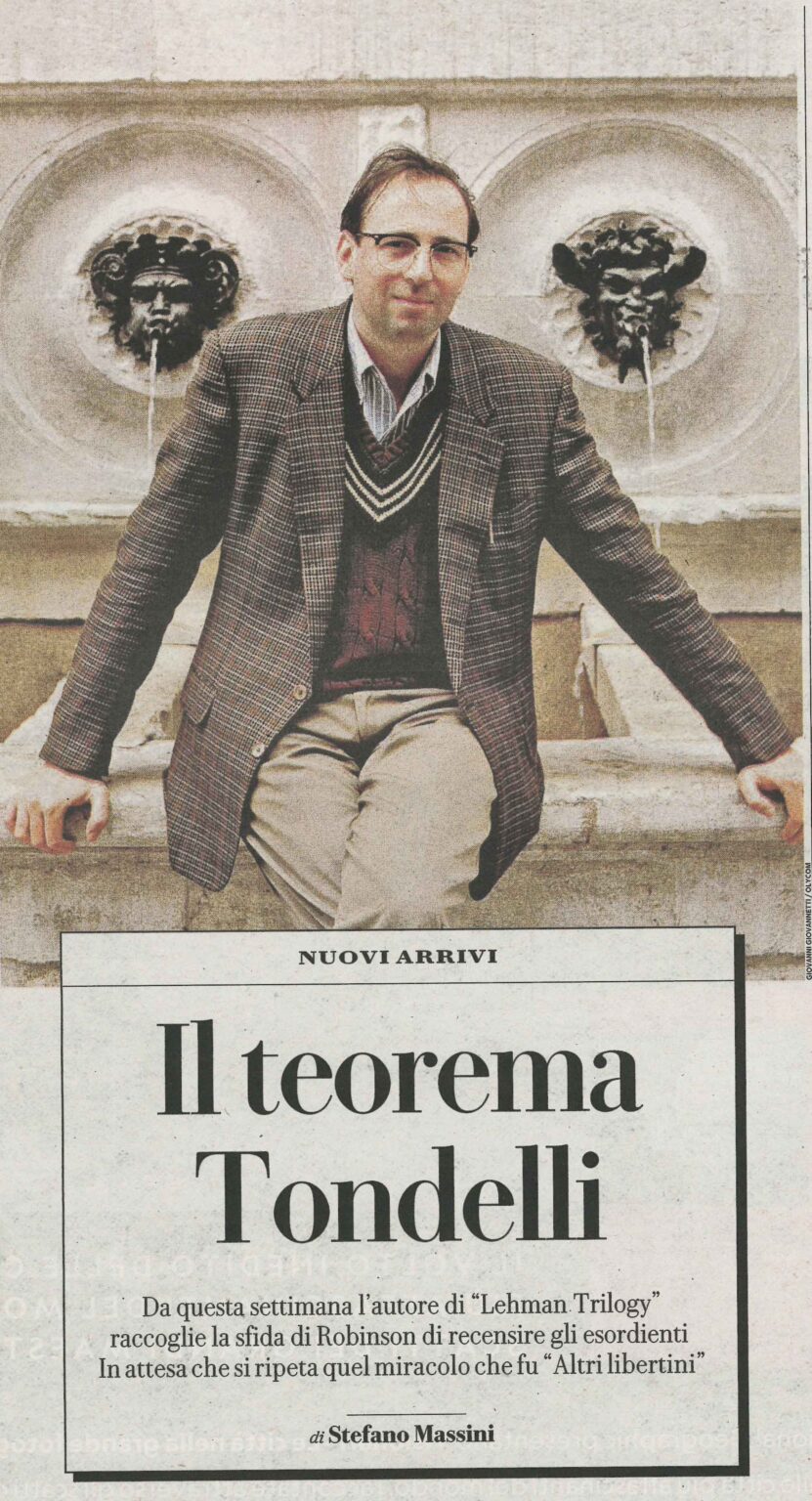 Il Teorema Tondelli – Pier Vittorio Tondelli